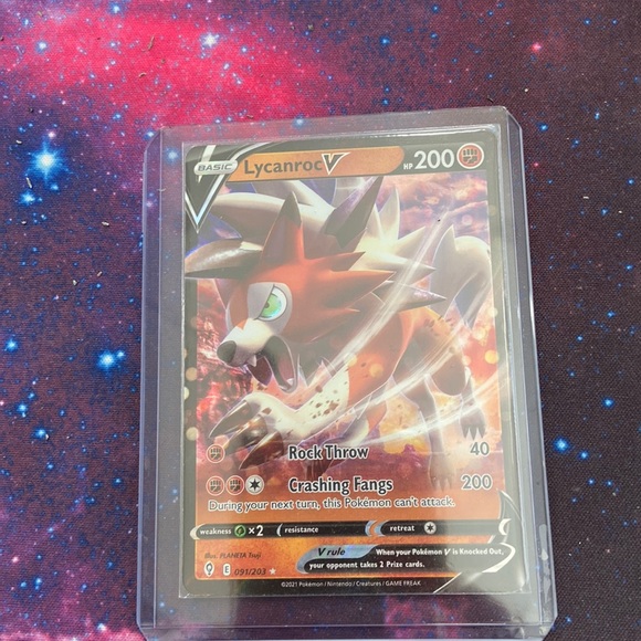 Pokemon | Other | Lycanroc V | Poshmark